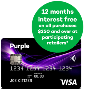 Purple Visa Card | Credit Card | Earn rewards while you shop