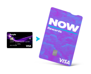 Purple Visa Card is NOW Rewards